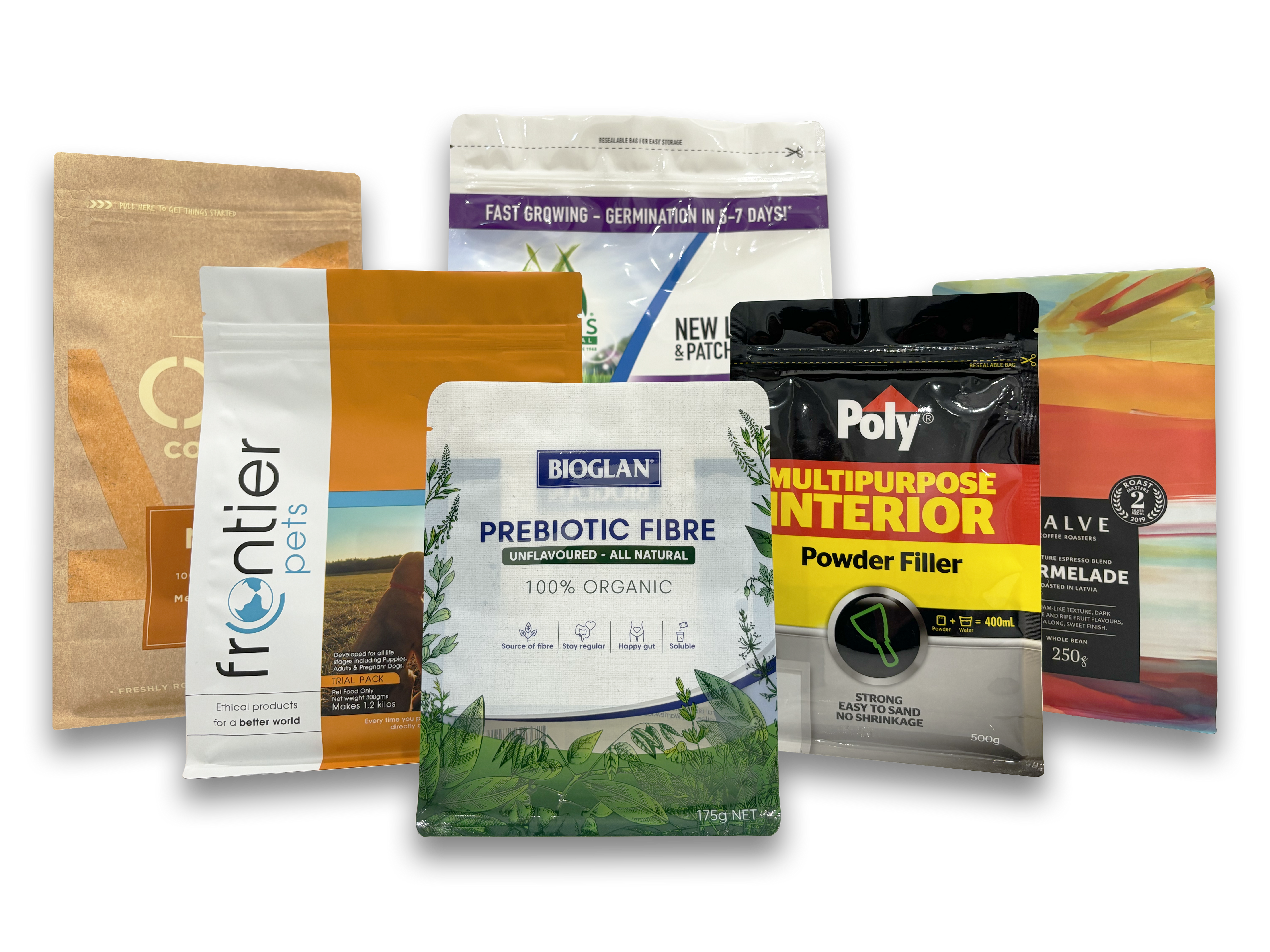 Flat Bottom Pouches Australia - Titan Packaging